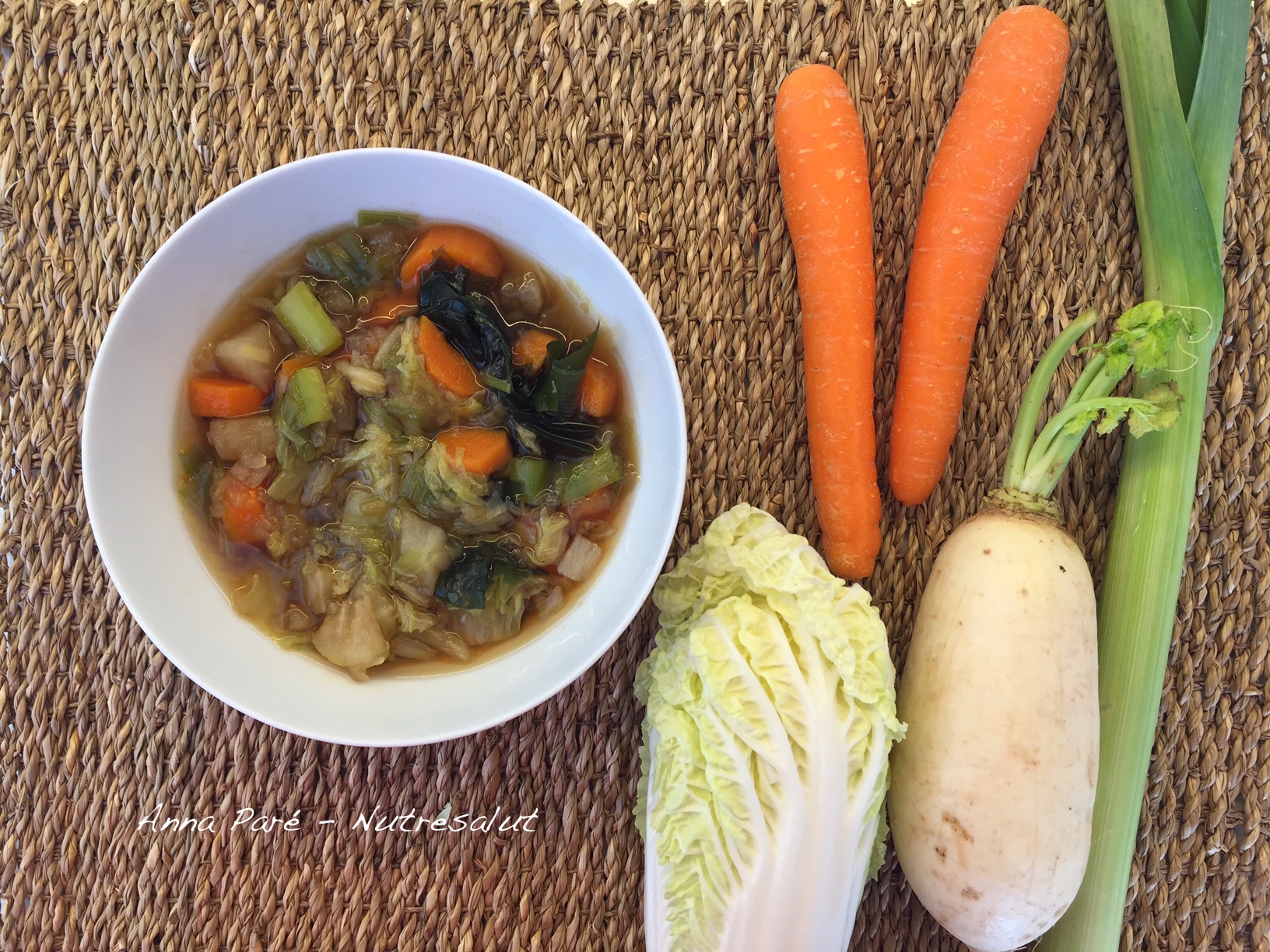 Nishime, otra forma de comer verduras - Nutresalut